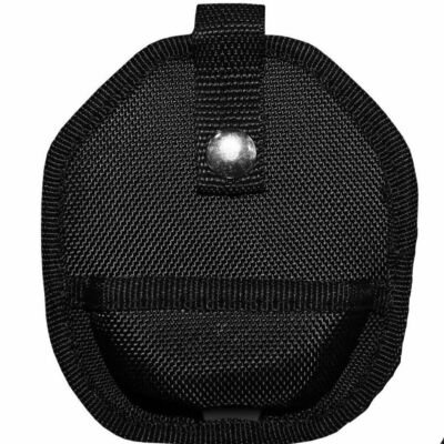 Handcuff Carrying Case Metal Snap to Hold Cuffs Fits 2" Belt Security ...