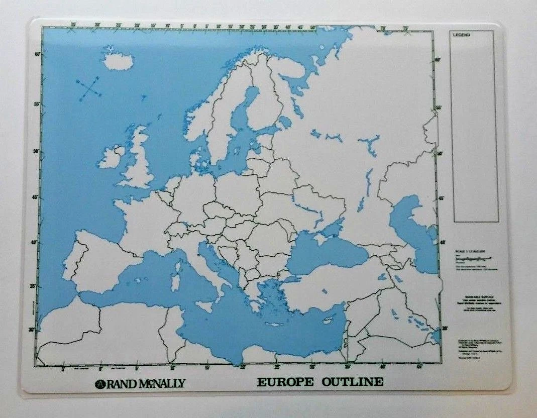 Blank Geography Map