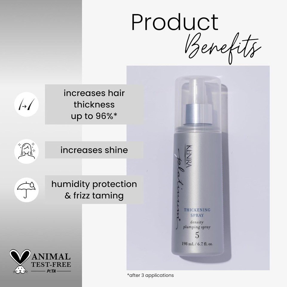 Kenra 5 Platinum Thickening Spray 6.7 oz | eBay