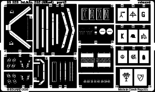 Eduard 35323 1/35 Sd.Kfz.232 (8Rad) Tamiya Photo etched for AFV | eBay