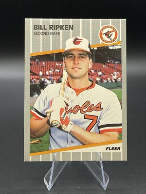 1989 Fleer - FF on Bat Knob #616 Billy Ripken | eBay