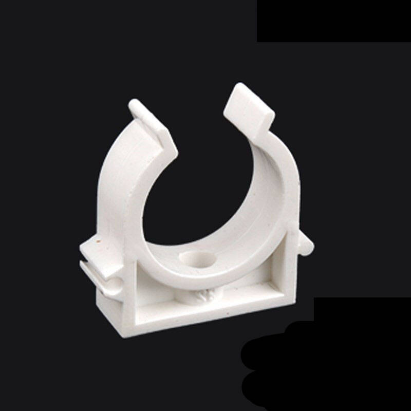 1-100 x Klemmschelle Rohrschelle Schelle Weiß 16mm 20mm 25mm 50mm ...