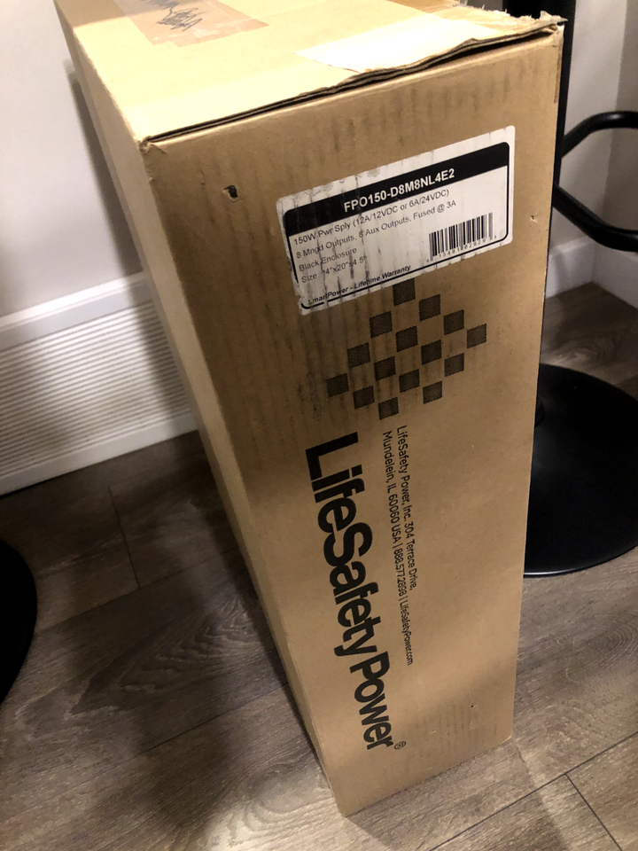 Life Safety FPO150 PSU Enclosure Only No Modules or Lock 20''x16''x5 ...