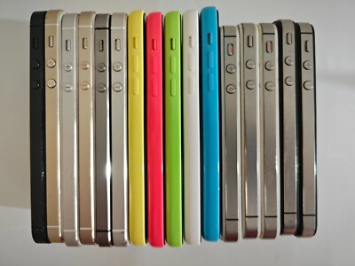 Original Unlocked Apple iPhone 4 4s 5 5s 8/16/32GB IOS all colors ...