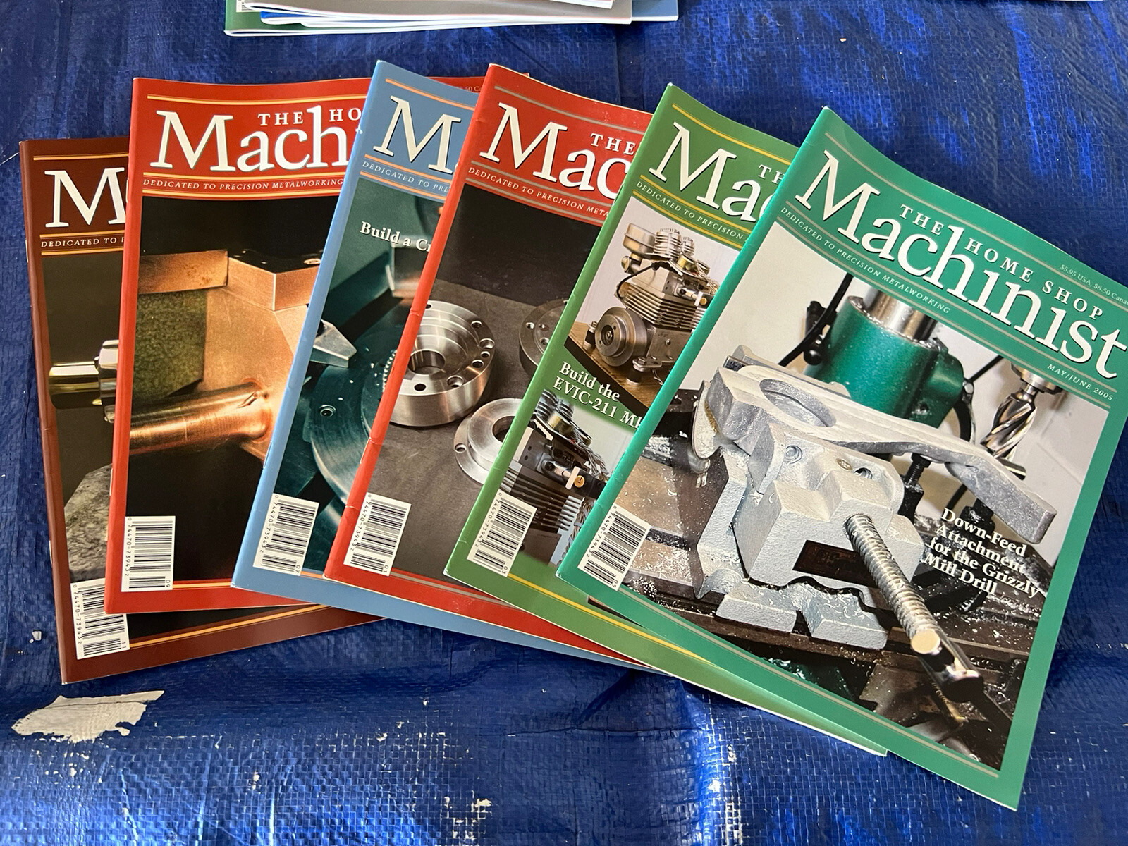 2005 The Home Shop Machinist Magazines - Lot of 6 complete | eBay