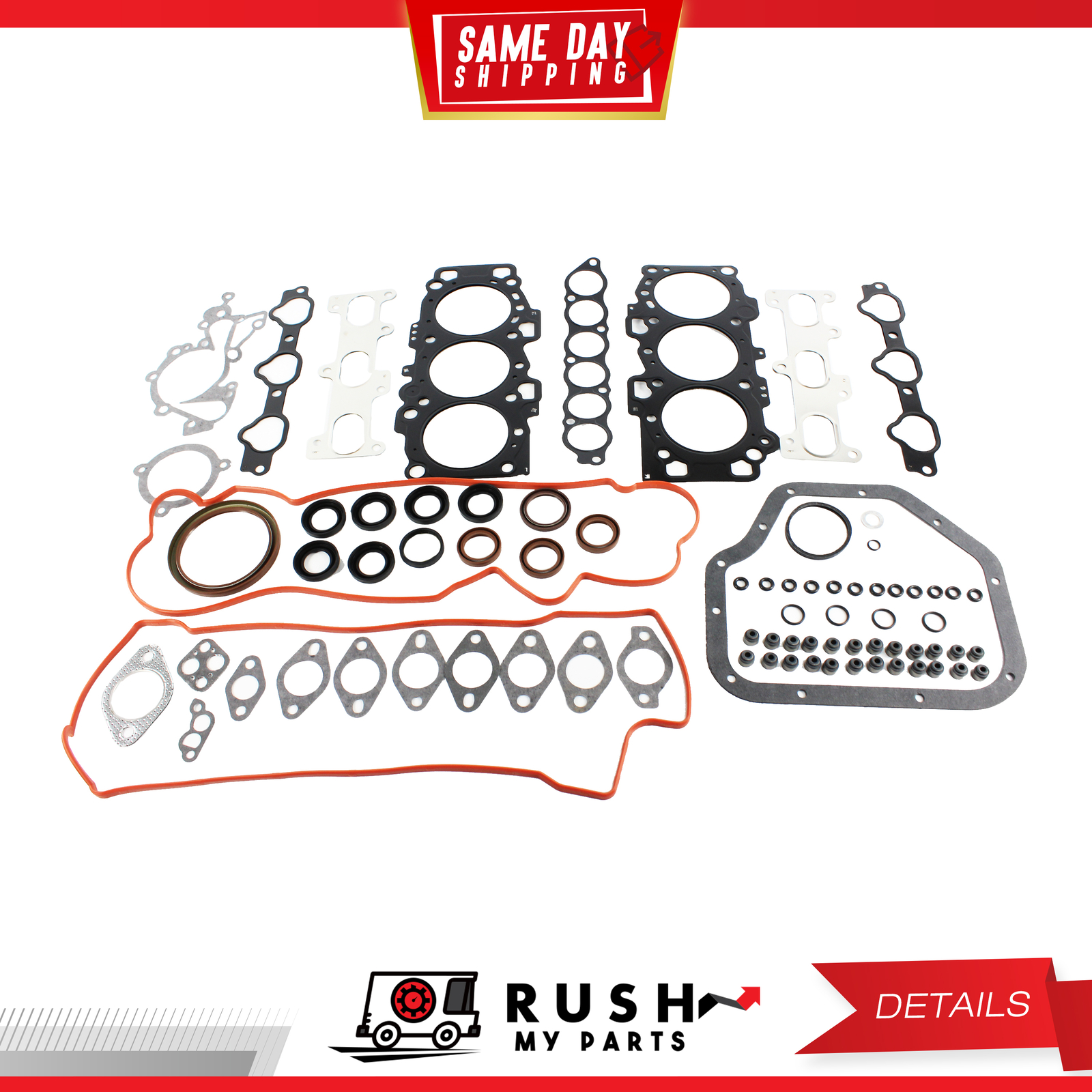 06-10 Master Engine Rebuild Kit For Hyundai Kia Optima 2.7L V6 DOHC DNJ ...