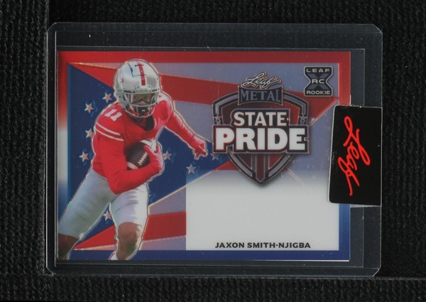 2022 Leaf Metal Draft - State Pride Autographs Pre-Production Proof Red ...