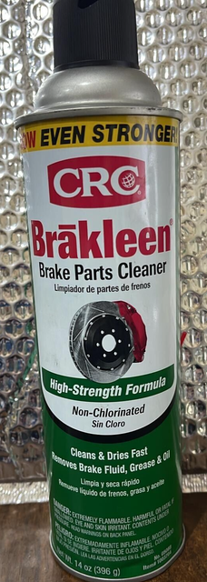 05088 CRC - Brakleen Non-chlorinated Brake Parts Cleaner 14 WT Oz for ...