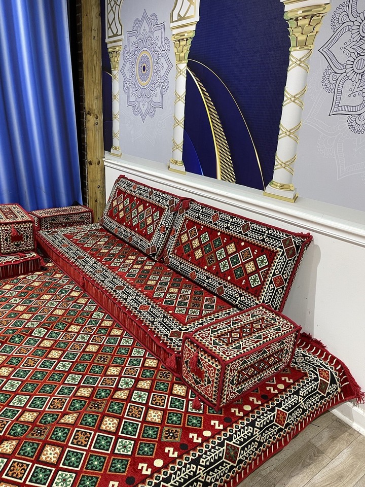 arabic majlis floor Setting Sofa , Afghan Toshak | eBay