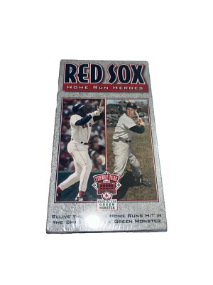 Boston Red Sox - "Home Run Heroes" - MLB VHS Tape - 90 Minutes! - NEW ...