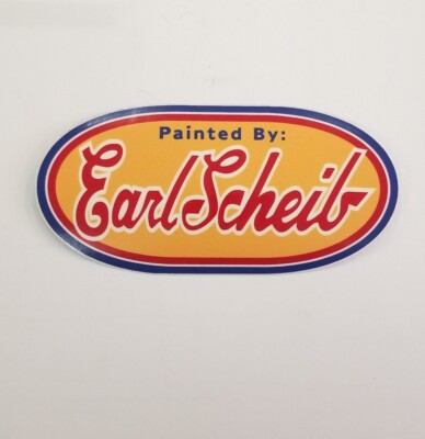Earl Scheibe sticker decal hot rod rat rod vintage look car truck drag ...
