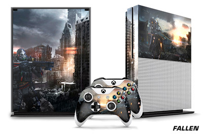 Designer Skin for XBOX ONE S 1S Gaming Console+2 Controller Sticker ...