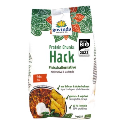 Protein Chunks - Hack 125g | GOVINDA | eBay.de