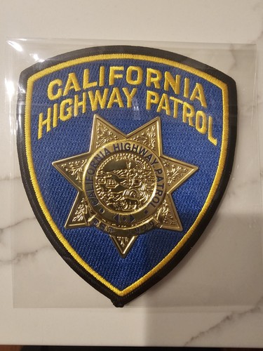 California Highway Patrol CHP Police Collector Patch With Flex Shield ...