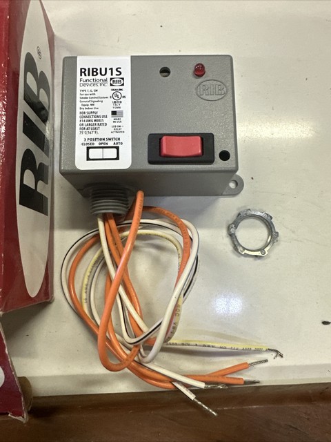 RIBU1S Functional Devices Enclosed Relay 10amp for sale online | eBay