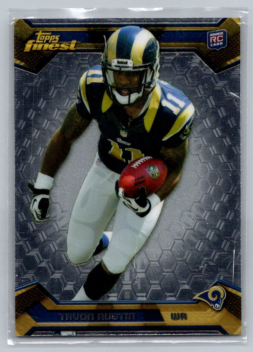 2013 Finest #105 Tavon Austin Rookie Rams NFL Football Card | eBay