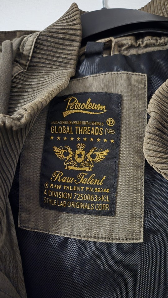 Petroleum Raw Talent Jacket | eBay UK