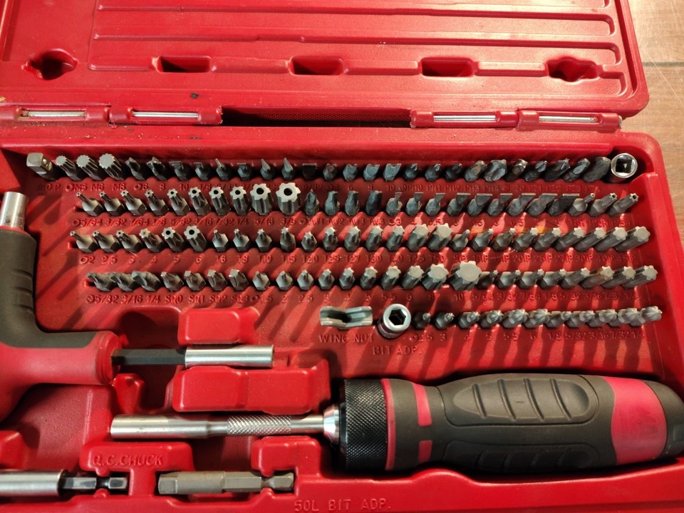 MAC TOOLS SBDR121RBRT 121 PC. RBRT MULTI-BIT SET | eBay