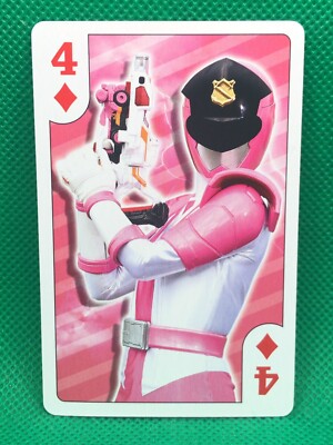 PINK Diamond 04 Lupinranger vs Patranger Power ranger playing card 2018 ...