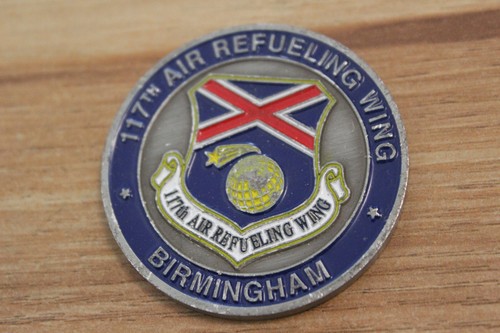 Birmingham 117th Air Refueling Wing Challenge Coin | eBay