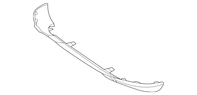 Mercedes Benz Genuine GLE 350 GLE 450 2020-2023 Front Bumper Trim OE ...