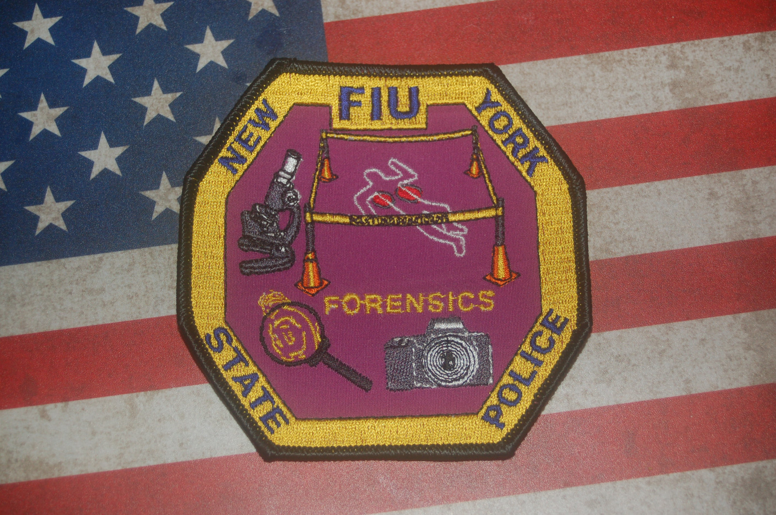 NYPD NYSP New York State Police FIU Forensics Patch | eBay