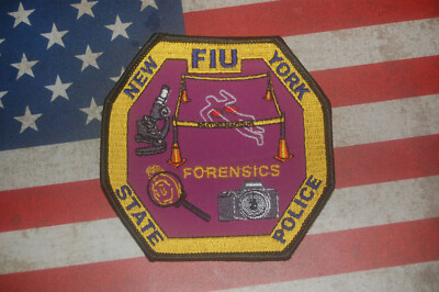 NYPD NYSP New York State Police FIU Forensics Patch | eBay
