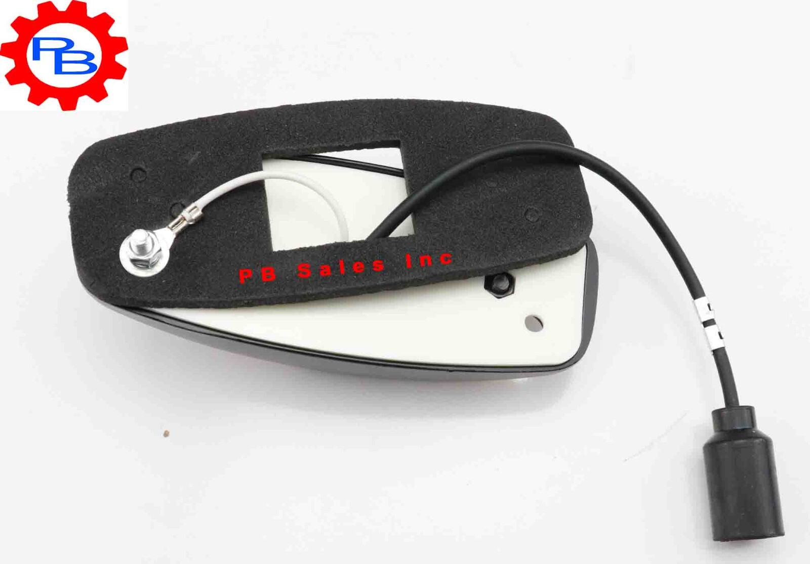 2 Red LED Side Marker Lights 12V, 24V Aluminum Housing For Military Veh ...