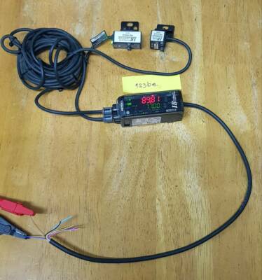 Keyence ib-05 Laser Thrubeam Sensor & ib-1000 Amplifier Unit // 5 µm ...