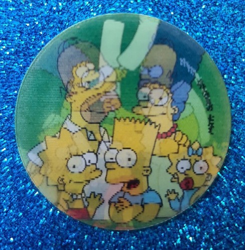 The Simpsons 🏆1994 Magic Motion Tazo Pog #155🏆FREE POST | eBay Australia