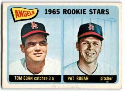 1965 Topps Tom Egan/Pat Rogan Rookie Baseball Cards #486 | eBay