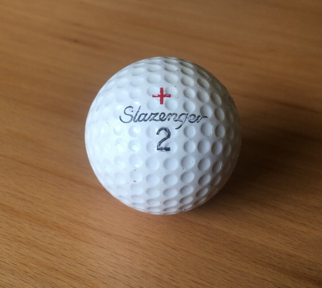 RETRO/VINTAGE SLAZENGER GOLF BALL | eBay UK