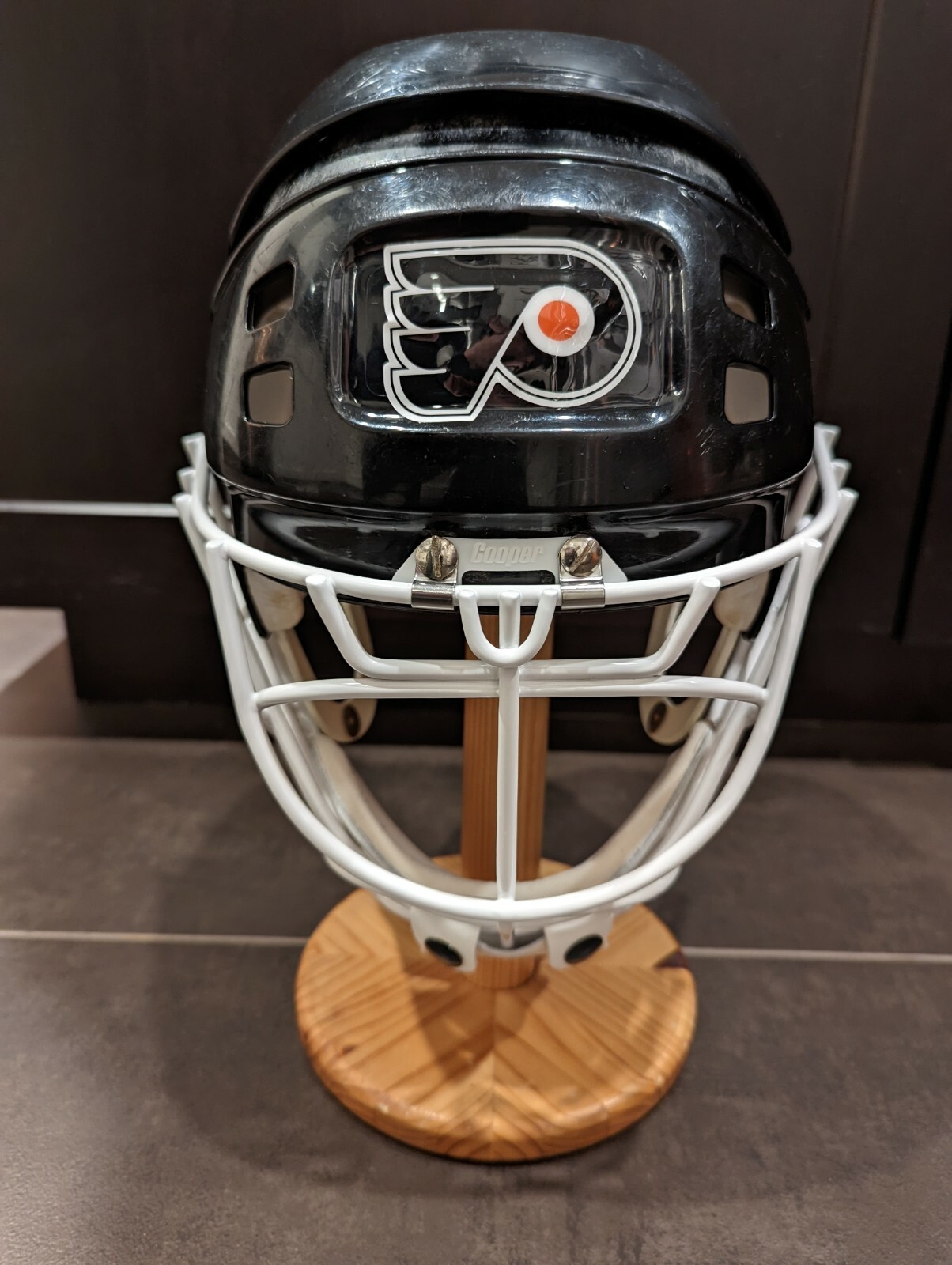 Cooper SK600 HM30 Large Goalie Helmet Mask Black Bob Froese ...