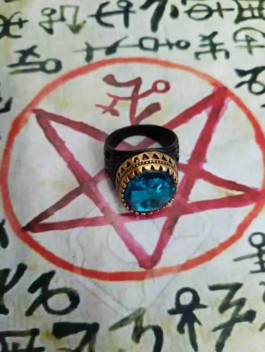 Real Magical Powerful Ring 5500 Spells Wealth Money Success Lottery Win ...