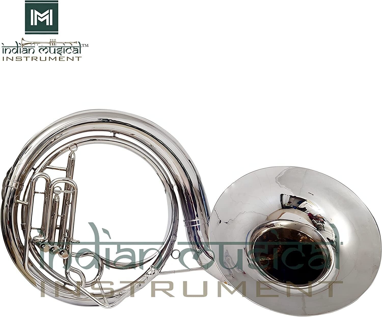 Brass Sousaphone 24 Inch Handmade Bell Tuba Mouthpiece Case Musical ...