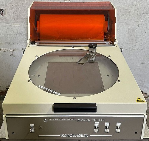 Technovision FM-224/2243 Disco MDTFS250-01-00 Square Film Frame Wafer ...