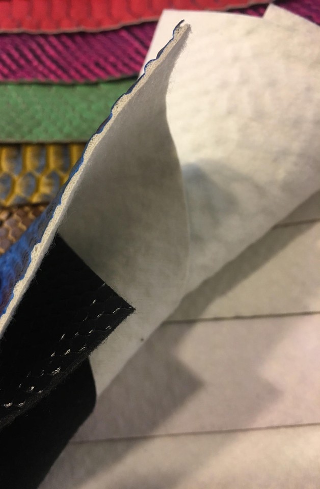 SHIPS FOLDED SNAKE SKIN SCALE 3D Texture Faux Leather Upholstery Vinyl ...