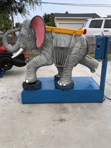 1950's Jumbo the Elephant Coin Operated Ride | eBay