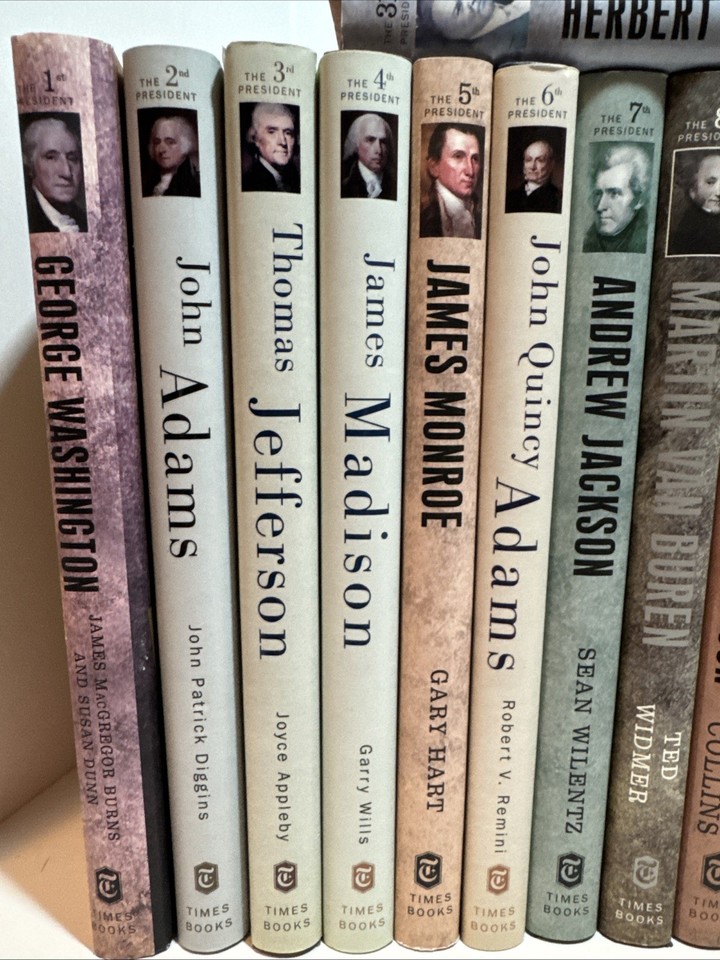 Times Books American Presidents Series Complete 43 Volume Full Set ...