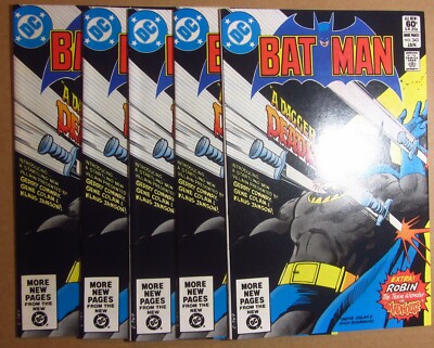 Batman #343 NM- to NM+ (1 comic) Dealer backstock, never been on ...