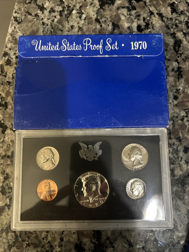 10 Set LOT of 1970-S U.S. Proof Sets w/SILVER… Low Start! No Reserve ...