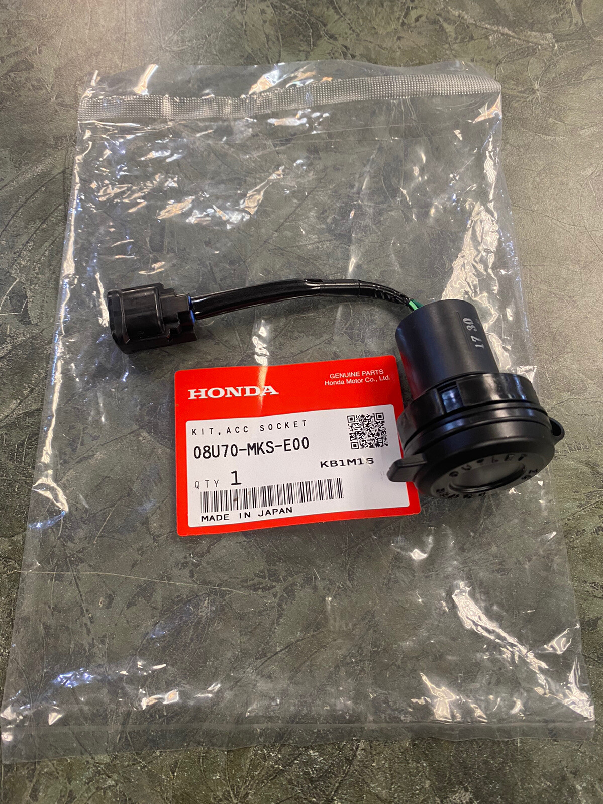 20-21 Honda CRF1100 A/D Africa Twin 12 Volt Accessory Socket Kit 08U70 ...