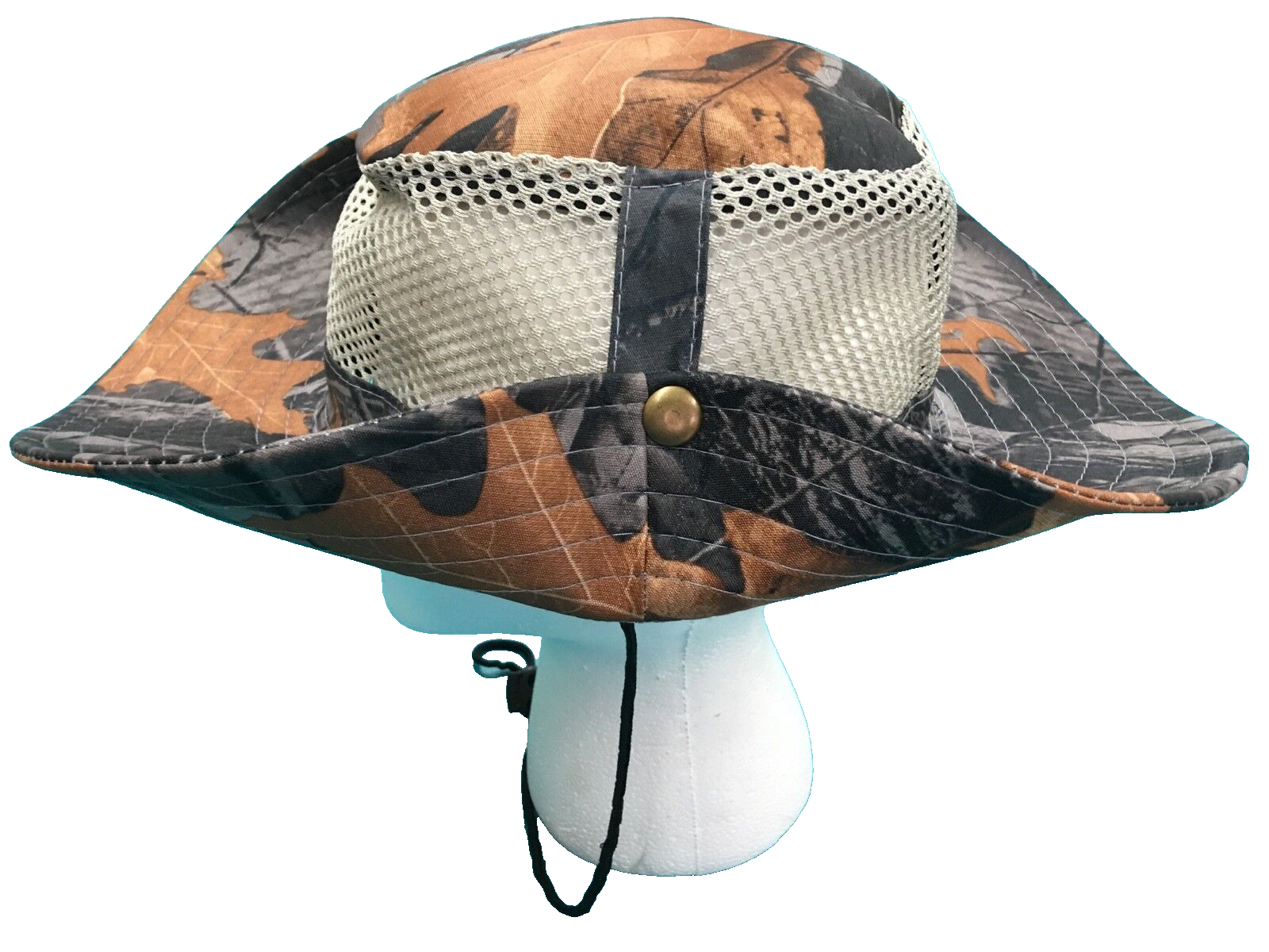 Aussie Camo Mesh Boating Crabbing Fishing Outdoor Boonie Hat Beach Sun ...