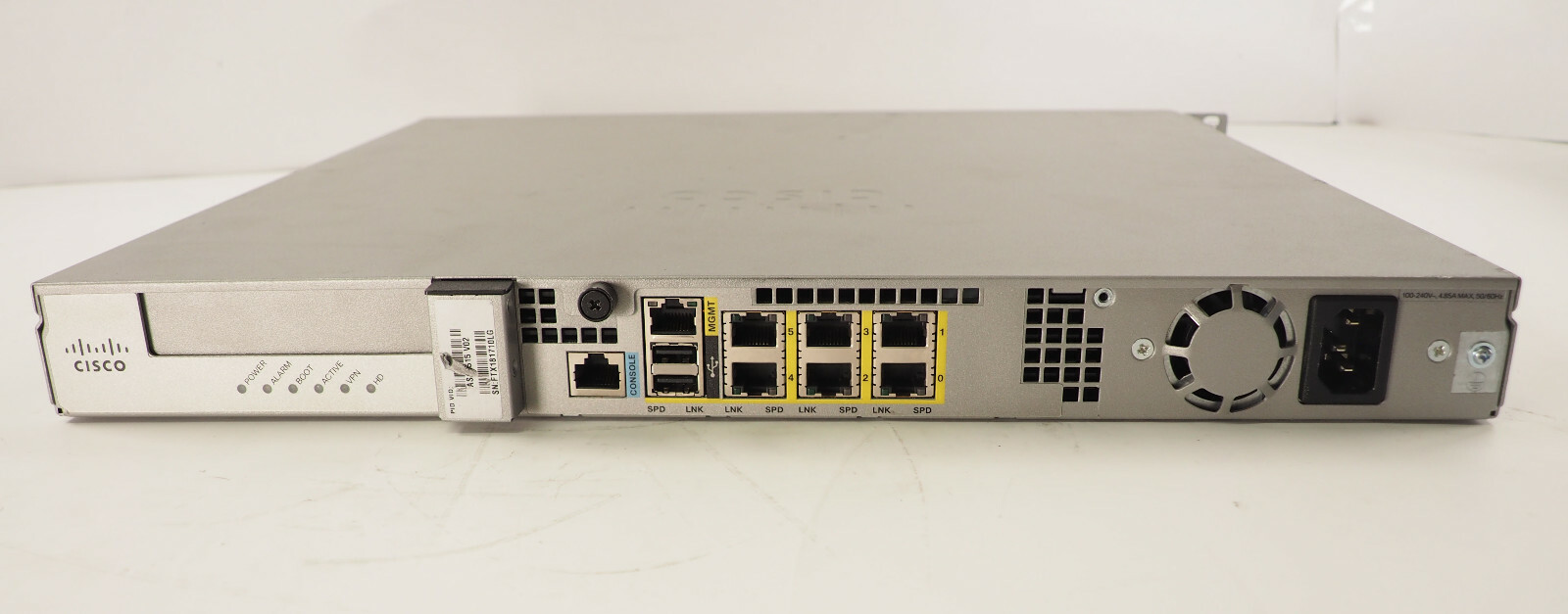 Cisco ASA5515-K9 6 Port GbE GE ASA 5515-X V02 Firewall no SSD | eBay