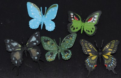 Plastic Insect Butterflies Butterfly High colour detail FREE POST UK ...