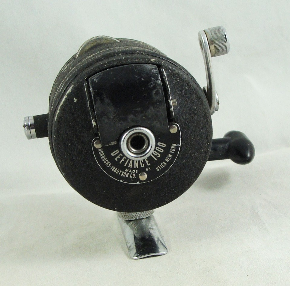 Unusual Old Vintage HORROCKS-IBBOTSON DEFIANCE No. 1900 Spincast Reel ...