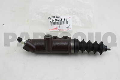 3147035181 Genuine Toyota CYLINDER ASSY, CLUTCH RELEASE 31470-35181 ...