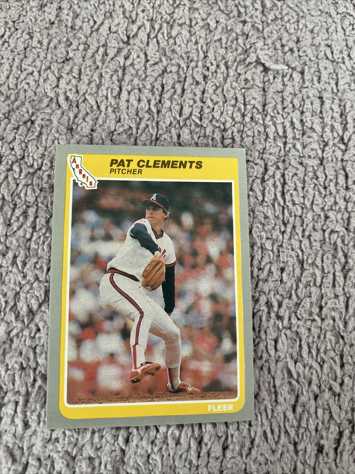 1985 Fleer Update #U-26 PAT CLEMENTS California Angels | eBay