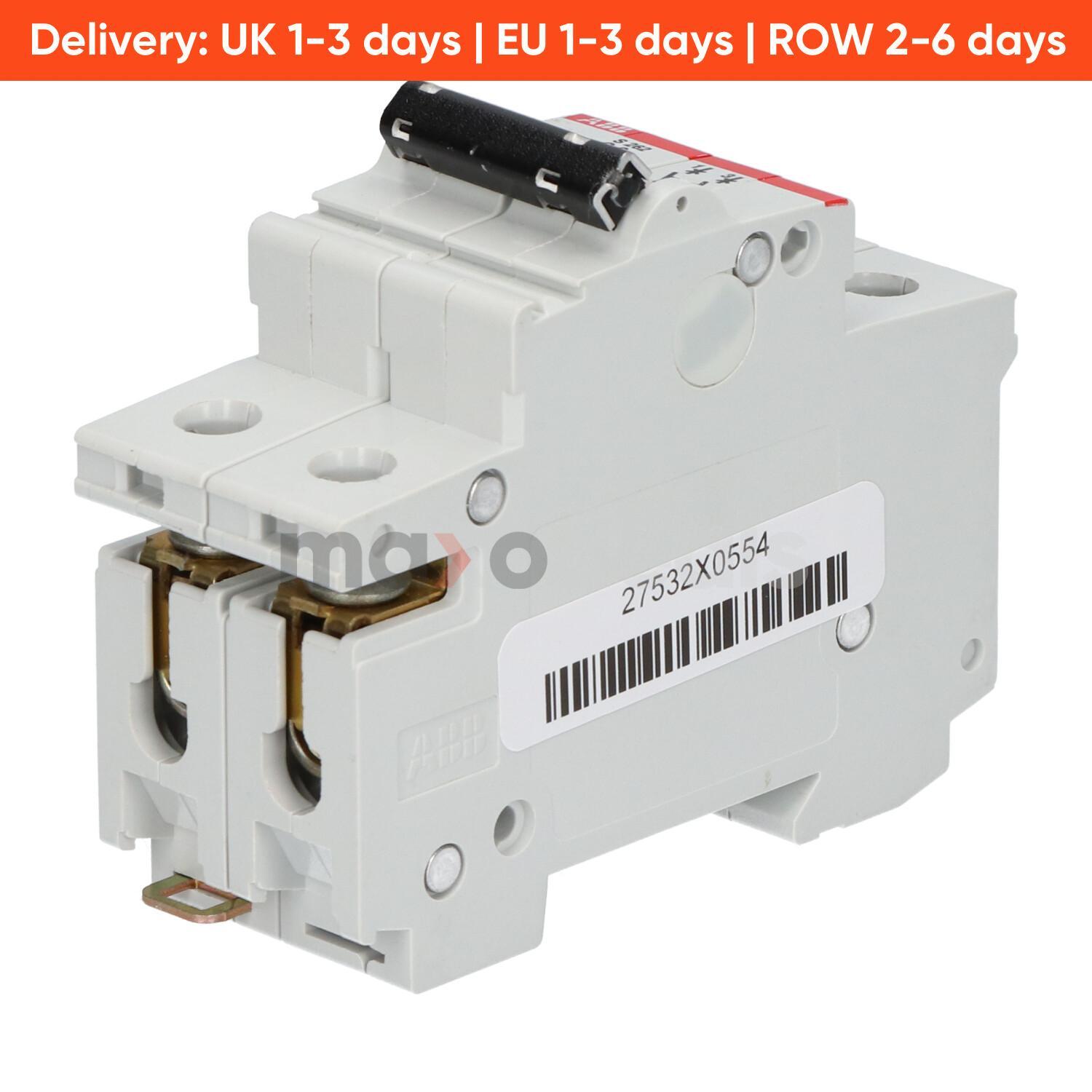 ABB S262 C6 Circuit Breaker 2 Pole . 6x for sale online | eBay