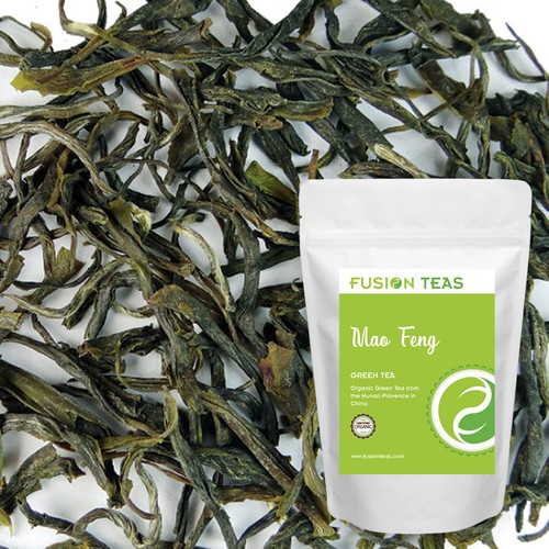 Mao Feng Green Tea - Organic Chinese Loose Leaf - Fusion Teas | eBay
